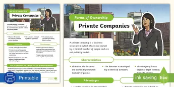 Business Ownership Forms | twinkl.co.uk