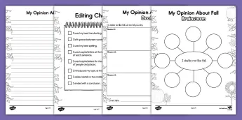 Opinion Writing Activities | twinkl.com