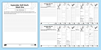 Bell Work Worksheets & Printables | Grade 7 | Twinkl