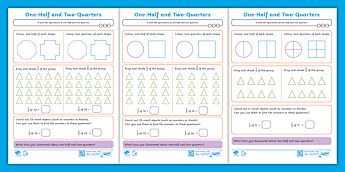Fractions Worksheets | twinkl.co.uk