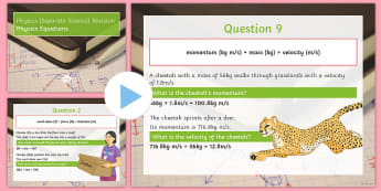 Physics Equations Revision | GCSE Physics | Beyond - Twinkl