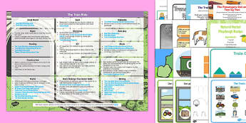 A Train Ride Early Years (EYFS), primary resources - Twinkl