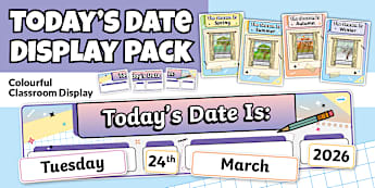 Classroom Calendar Display Resources | Primary - Twinkl