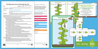 Jack and the Beanstalk Maths Activities | Early Years