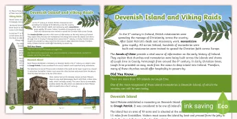 Devenish Island Histories | twinkl.com.au