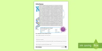 Inheritance and Variations | twinkl.co.uk