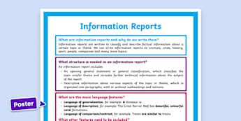 Information Report Writing | Research Skills | Information Literacy