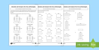 KS2 Area and Perimeter Worksheets PDF - Years 3-6 - Twinkl