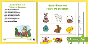 Following Directions Activities | twinkl.com
