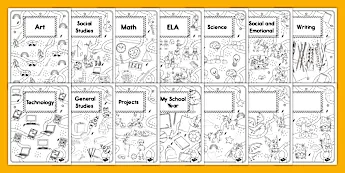 Doodle Art Pages | twinkl.com