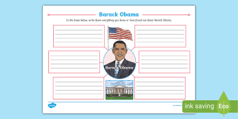 Barack Obama Activities | twinkl.co.uk
