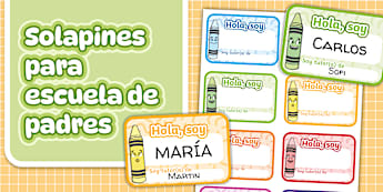 Solapines para niños para imprimir - Twinkl Perú - Twinkl