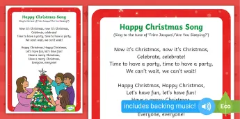 Christmas Songs • Twinkl.co.uk