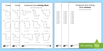 Compound Shapes | Area of Compound Shapes Resources