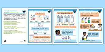 Primary Resources on Maths Capacity and Volume