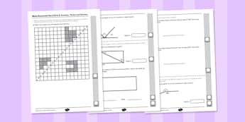Maths Year 5 Primary Resources - Assessment Tests Maths Primary R