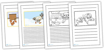 Farmer Duck - Martin Waddell Writing Frames and Worksheets Primar