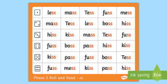 Phonics Roll and Read Mat • Twinkl.com.au