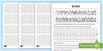 Braille | Blind and Low Vision | New Zealand - Twinkl