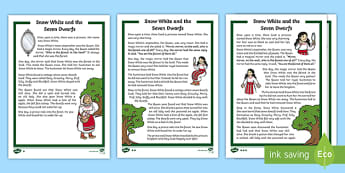 Snow White and the Seven Dwarfs Games And Activities | Twinkl