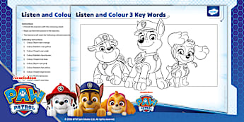 PAW Patrol Letters | Games and Literacy Resources | Twinkl