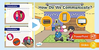 Communication Skills Powerpoint • Twinkl.com.au