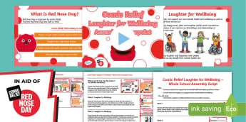 Comic Relief Resources - Partnerships - Twinkl