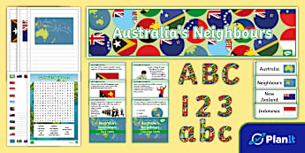 Australia’s Nearby Countries | Year 3 HASS Unit of Work