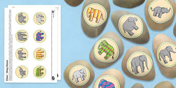 Elmer, Story, Early Years (EYFS), Story sack, Elmer, elephant, Da