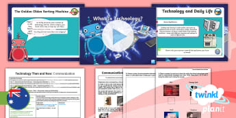 Year 2 HASS History Unit Technology Then and Now | Twinkl