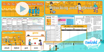 PE Sport Activities for Primary School - Year 1 & 2 PE Games