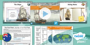Year 4 HASS Unit | The First Fleet - Primary Resources