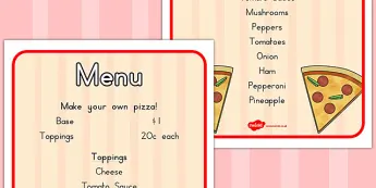 Pizza Activities | twinkl.co.uk