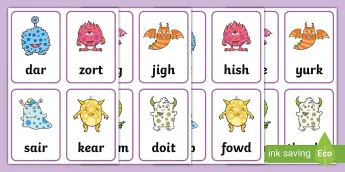 Nonsense Words Phonics • Twinkl.ca