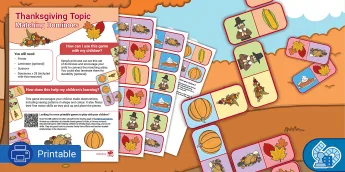 Thanksgiving Games | twinkl.co.uk
