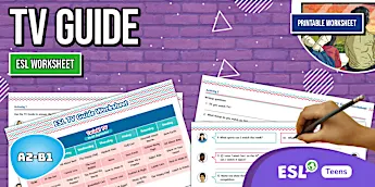 Television Worksheets | twinkl.co.uk