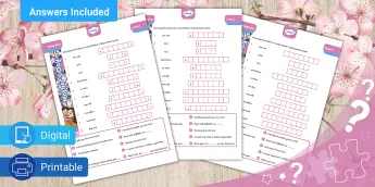 Anagram Puzzles | twinkl.com.au