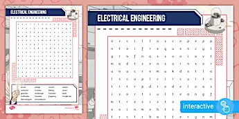 Engineering Word Search • Twinkl.com.au