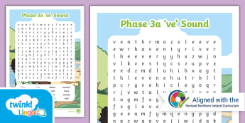 've' sound Phase 3a - Stage 5/6 Phonics - Linguistic Phonics - Resources