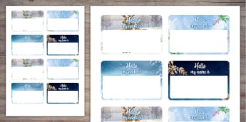 Name Tags | Twinkl Party - Twinkl