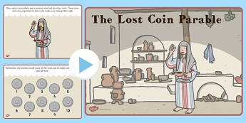 The Lost Coin Parable - Bible Story - Twinkl