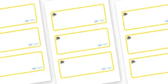 Busy Bee Labels | twinkl.com.au
