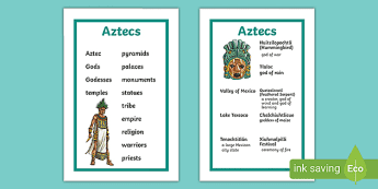 Aztec Resources | twinkl.co.uk