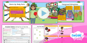 Invasion Games KS1 - PE Lesson Plans - Year 1 PE Planning