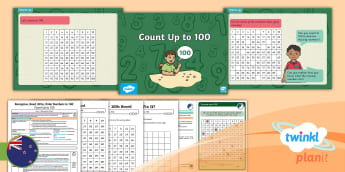 Numbers to 100 | Whole Numbers | Phase 1 | NZ Maths - Twinkl