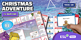 Christmas ESL Activities for Students - Twinkl