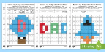 Multiplication Answer Sheets | twinkl.com.au