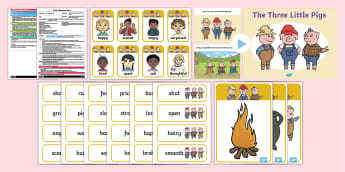 Traditional Tales The Three Little Pigs Early Years (EYFS) - Pigs ...