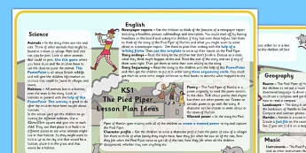 Activities, Games and Worksheets - The Pied Piper - Twinkl