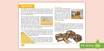 Ancient Egyptians KS2 - Primary Resources - Twinkl